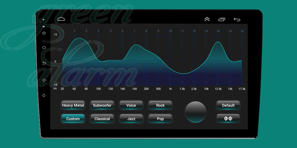 مولتی مدیا پژو 206-Android MTK 9212A - گرین آلارم