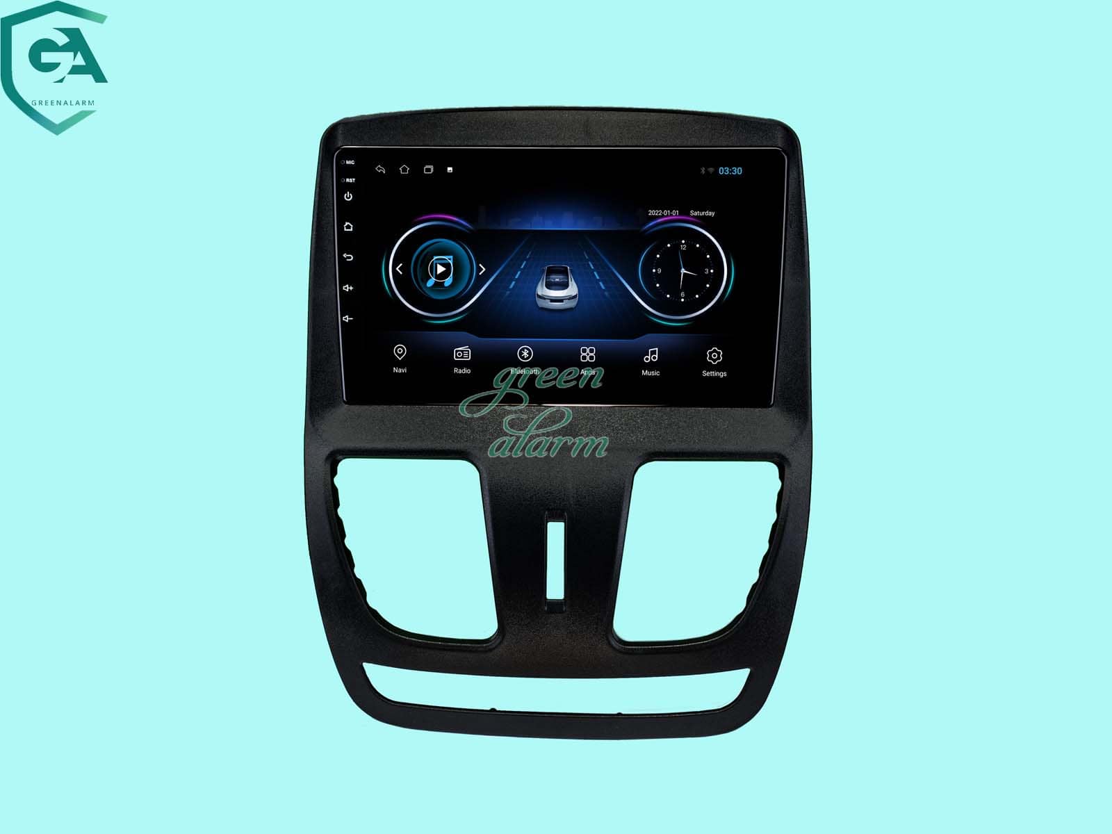 مانیتور کوییک-ساینا MTK 9212A - گرین آلارم