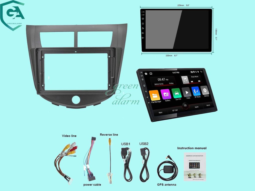 مانیتور جکj4 مدل YL8227 - فروشگاه گرین آلارم